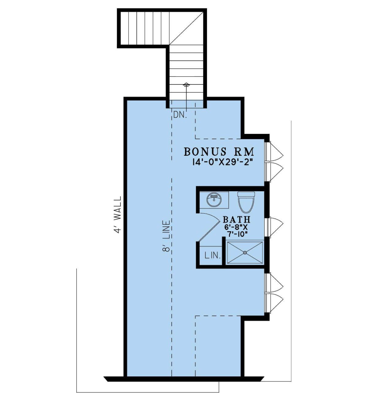 3,049 Sq Ft Craftsman Plan – 5 Bedrooms & 4 Bathrooms – House Design ...