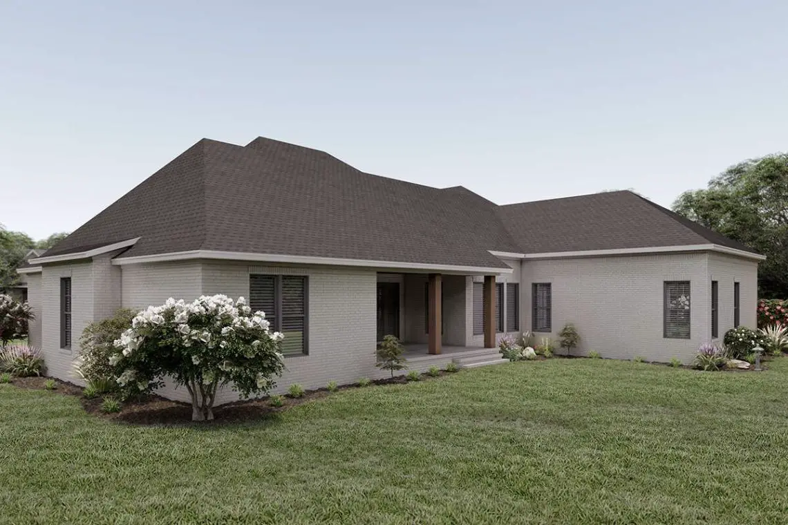 3,032 Sq Ft French Country House Plan with 4 Bedrooms and Elegant ...