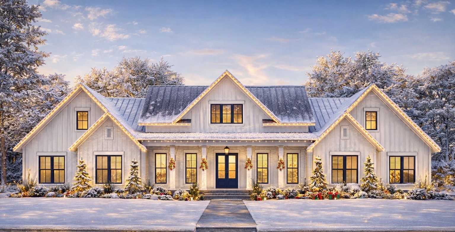 Expanded 4-Bed Modern Farmhouse with Game Room & Bonus Room – 3,086 Sq ...