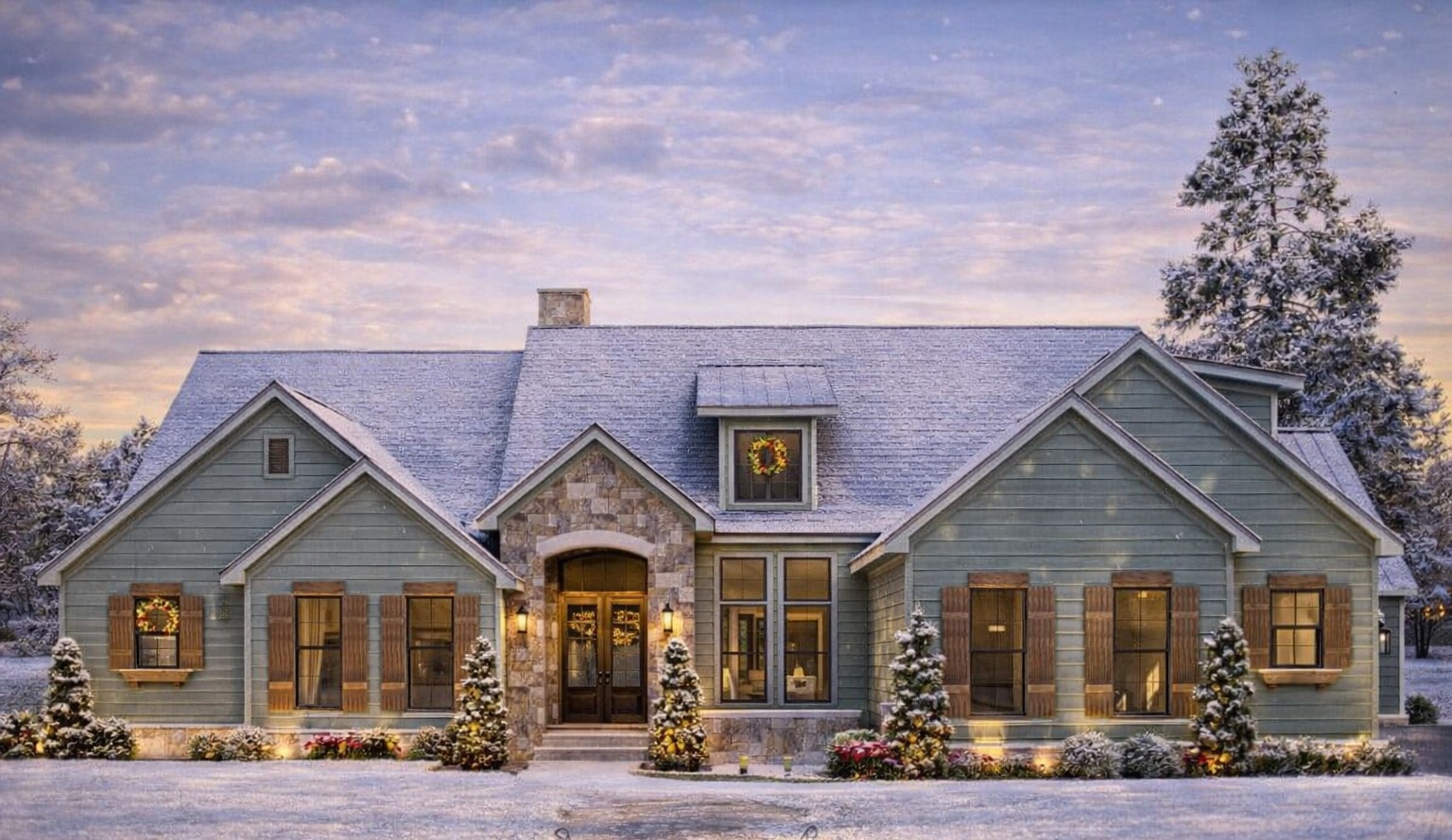 3,049 Sq Ft Craftsman Plan – 5 Bedrooms & 4 Bathrooms – House Design ...