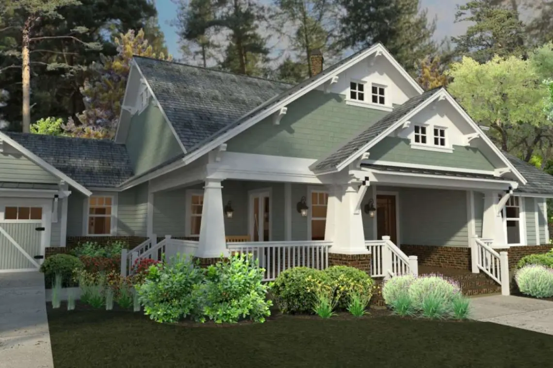 Bungalow Plan #9401-00086 – 1,879 Sq Ft | 3 Beds & 2 Baths – House ...