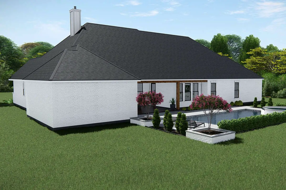 Craftsman House Plan – 3,220 Sq Ft | 4–5 Beds & 3 Baths – House Design ...