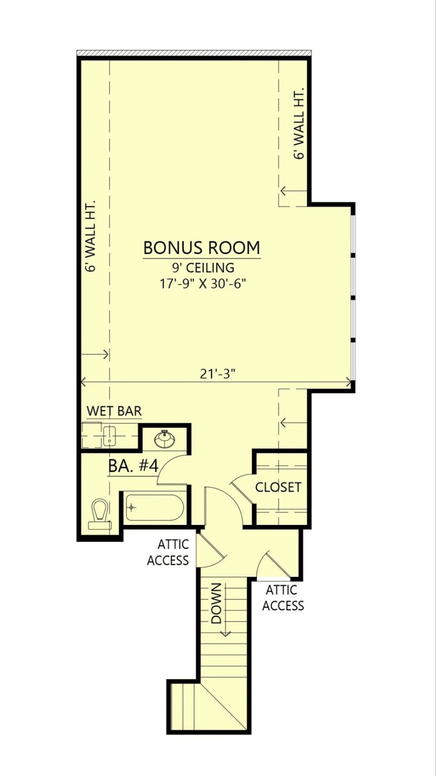 New American Style Modern Farmhouse – Plan 84702 | 3,877 Sq Ft, 4 Beds ...
