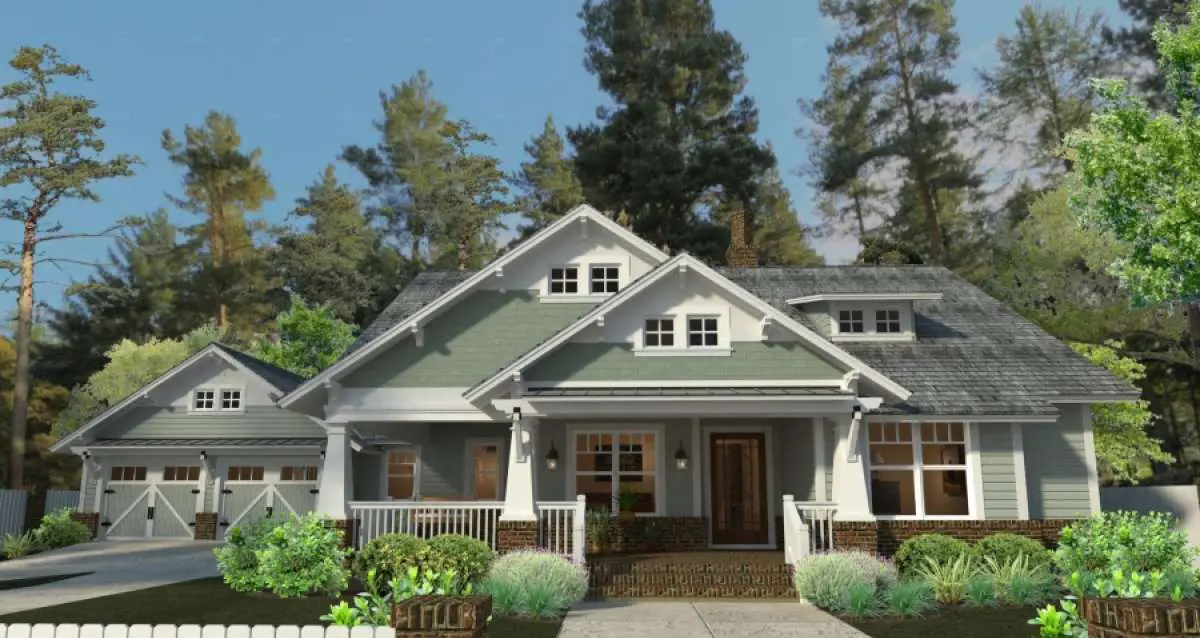 Bungalow Plan #9401-00086 – 1,879 Sq Ft | 3 Beds & 2 Baths – House ...