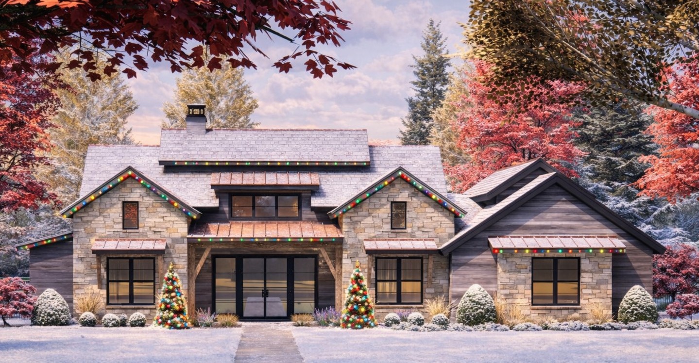 Modern Hill Country House Plan Under 3000 Sq Ft with Vaulted Interior ...