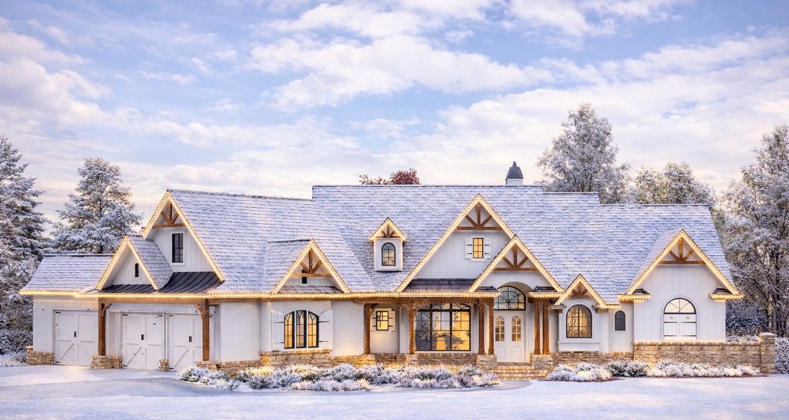 Craftsman House Plan with Lower Level Expansion – ~3,773 Sq Ft | 4-7 ...