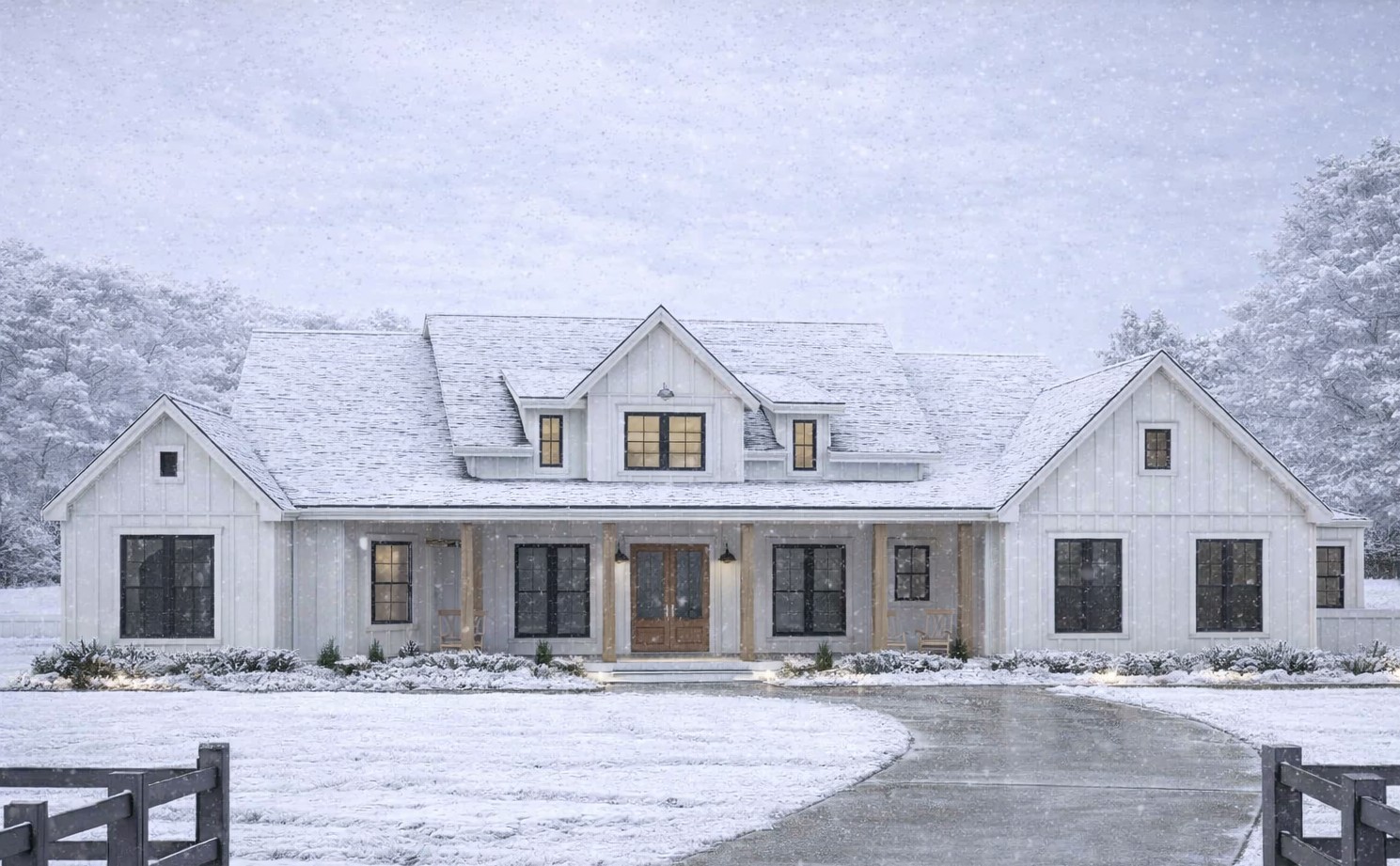 2500 Sq Ft Modern Farmhouse with 4 Bedrooms, 3.5 Baths & 3-Car Garage ...